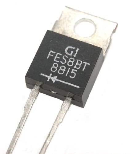FES8BT, Ultrafast Plastic Rectifier, Vr=100V, Io=8A, Surge=125A – Alltronics LLC