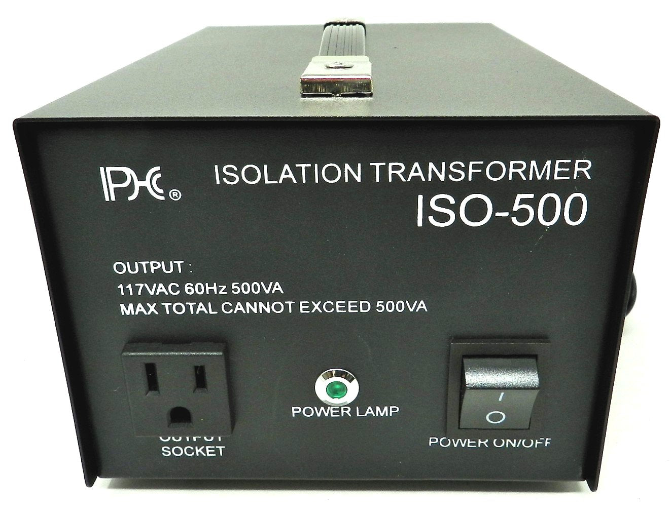 500VA,/Watts AC Isolation Transformer with Pass-Through Grounding ...
